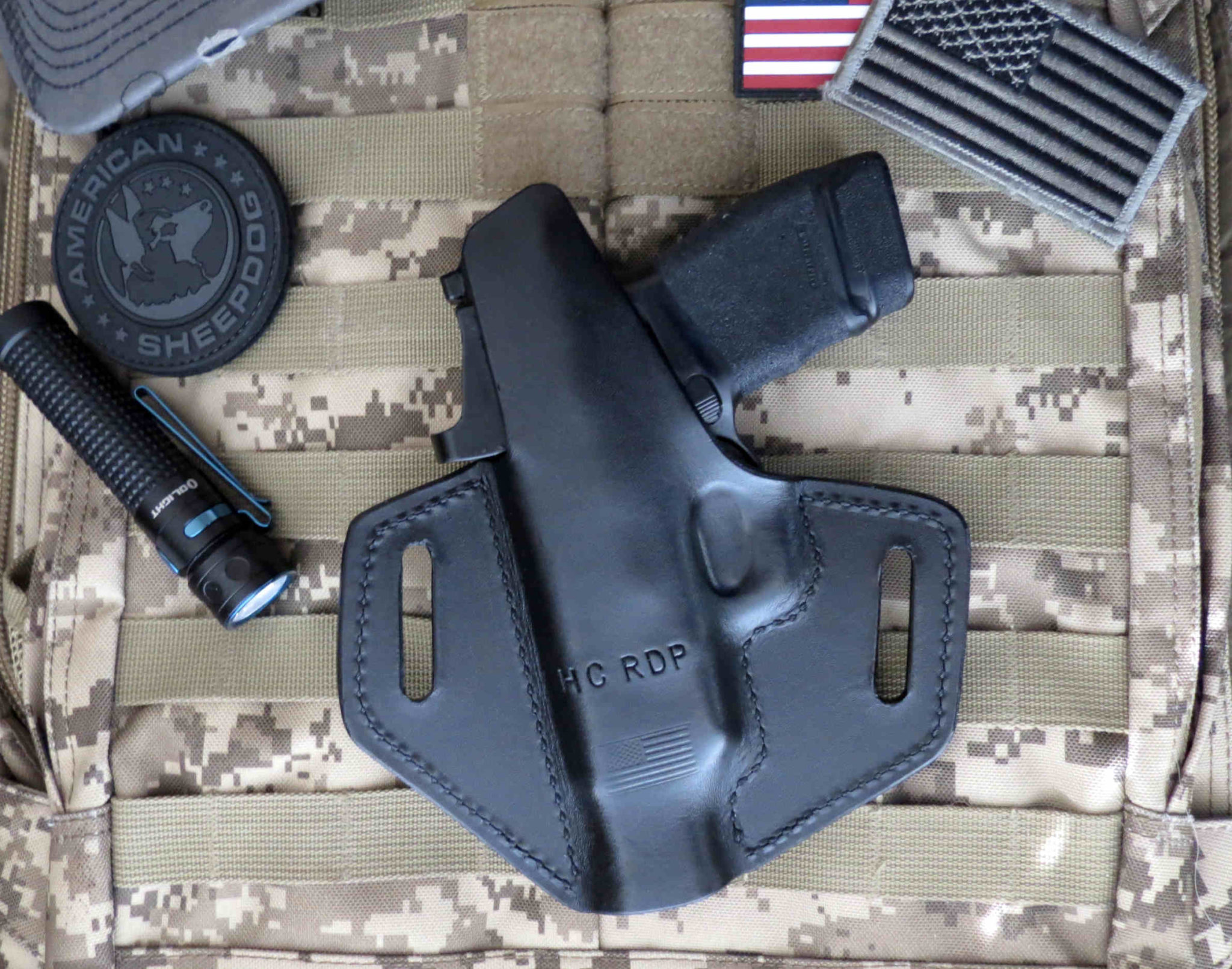 Springfield Hellcat RDP Holster, Rapid Defense Package, Leather ...